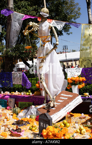 Offerings for Day of the Dead Coyoacan Mexico City Mexico Stock Photo ...
