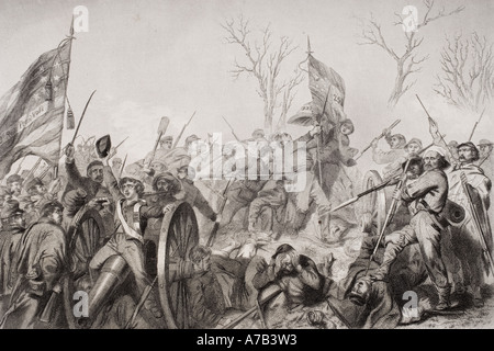 The Battle of Stones River or Second Battle of Murfreesboro (in the ...