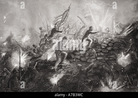 Second Battle of Fort Wagner, 1863 Stock Photo - Alamy