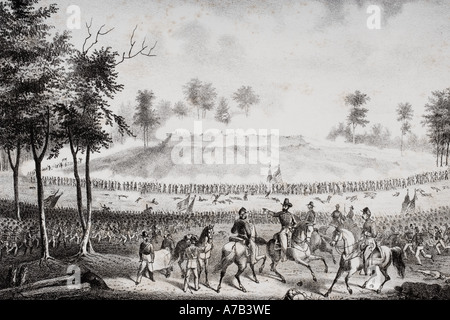 American Civil War, Battle of Petersburg, 1865 Stock Photo - Alamy