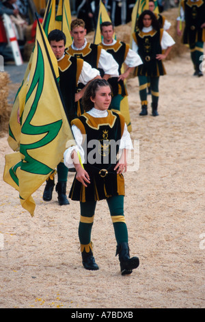 Palio parade Alba Stock Photo - Alamy