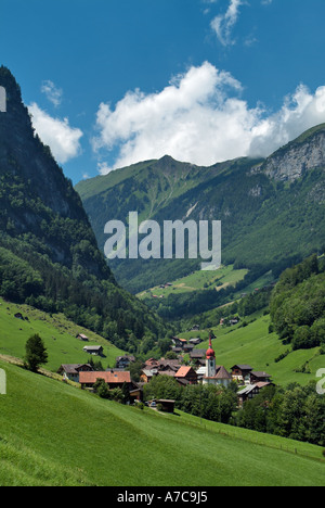 Alpine village of Isenthal Switzerland Stock Photo - Alamy