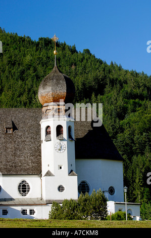 geography / travel, Germany, Bavaria, Oberau, chapel St. George on the ...