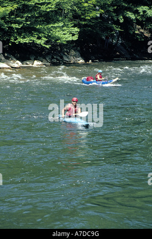 Kayaking on the Rio Grande Stock Photo - Alamy