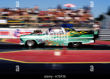 1956 Ford pro mod drag racing car mantrop park sweden car racingcar ...