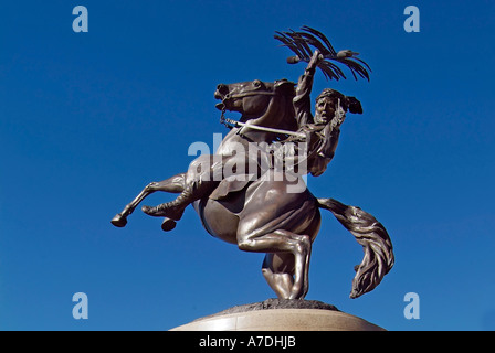 Mascot Statue of Unconquered Seminole Indian on Horse Florida State ...
