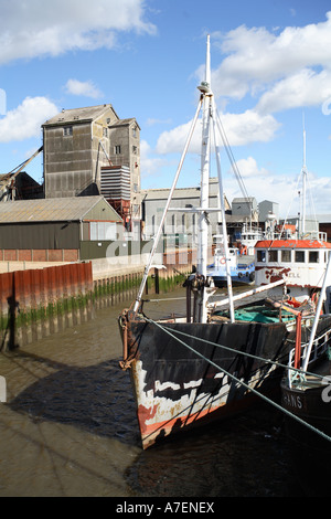 Maldon Essex Old Mill Stock Photo - Alamy