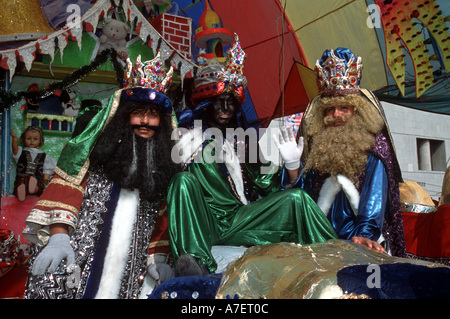 Mexico. The fiesta of the Reyes Magos or Magic Kings Stock Photo - Alamy