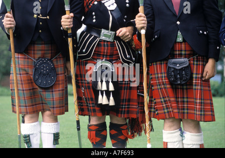 Scottish men in native dress kilts, Verona, Tocatì 2008 Stock Photo - Alamy