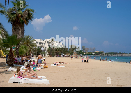 private beach Meditteranean Sea Cham Hotel Lattakia Syria Middle East ...