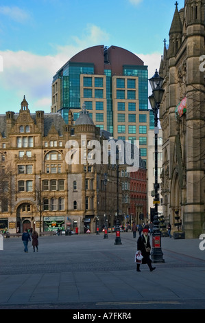 Redevelopment of Albert Square, Manchester Stock Photo - Alamy