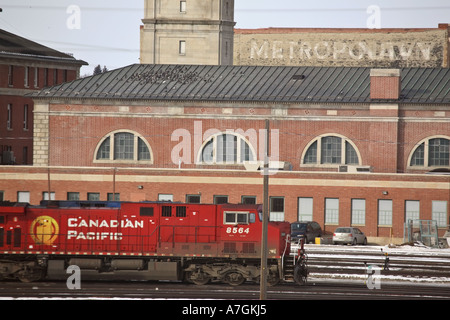 The old Moose Jaw train station in scenic Saskatchewan Canada Stock ...