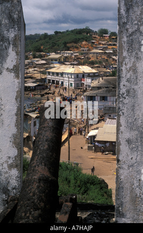 Fort Metal Cross, old slave and gold trading centre, Dixcove, Ghana ...