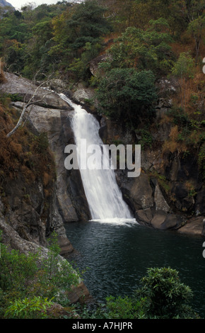 Likhubula waterfall, Mulanje Massif, Malawi Stock Photo - Alamy