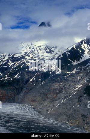 Meade Glacier Alaska USA Stock Photo - Alamy