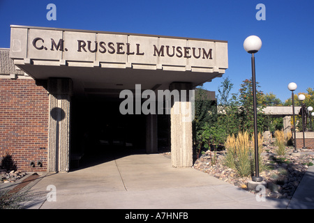 Montana, Great Falls, C.M. Russell Museum, Charles M. Russell Original ...