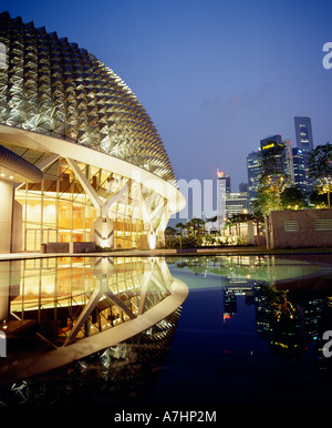 Live performance concert in Esplanade Outdoor Theatre, Singapore Stock ...