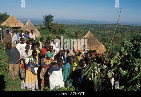 Bagisu circumcision ceremony Mbale Uganda Stock Photo - Alamy