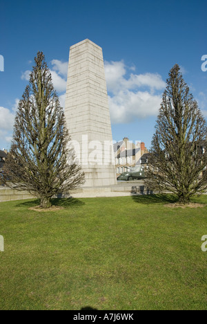 The Patton Memorial in Avranches, Normandy, France Stock Photo - Alamy