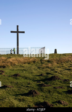 Corbar Cross, Buxton Derbyshire Stock Photo - Alamy