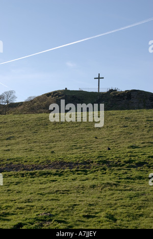 Corbar Cross, Buxton Derbyshire Stock Photo - Alamy