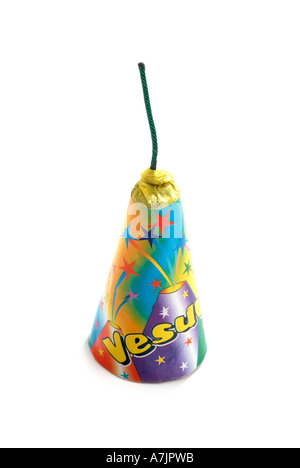 firecrackers volcano Feuerwerkskörper Vulkan Stock Photo - Alamy