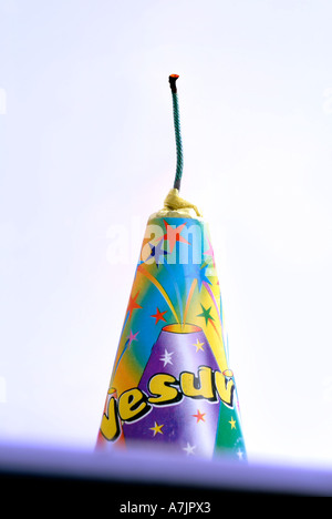 firecrackers volcano Feuerwerkskörper Vulkan Stock Photo - Alamy