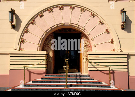 Art deco Rothman Office Building Napier North Island New Zealand Stock ...