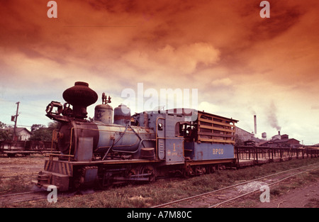 Steam Train Sugar plantation Bacolod Philippines Stock Photo - Alamy