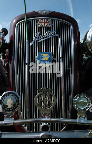 Austin car front grille Stock Photo - Alamy