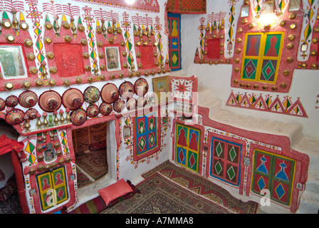 Interior decoration of a house in Ghadames Old Town Libya Stock Photo ...