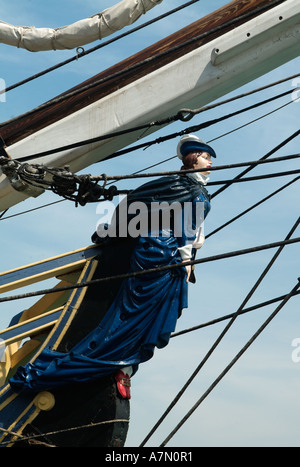 Tall Ships Female Figurehead Stock Photo - Alamy