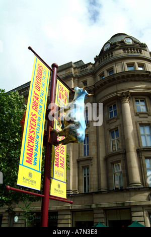 Cow Parade Manchester Stock Photo - Alamy