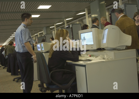 3351 Rome Airport security Stock Photo - Alamy