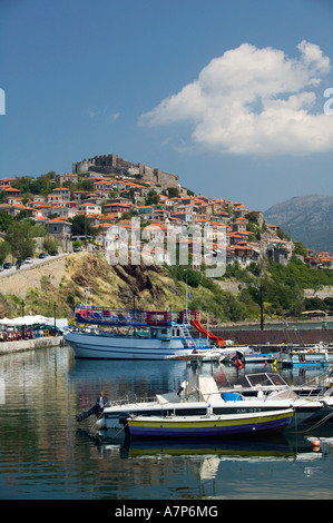 Byzantine-Genoese Castle & port, Mithymna (Molyvos), Lesbos Island ...