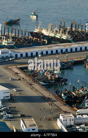 Morocco, Agadir, the commercial port Stock Photo - Alamy