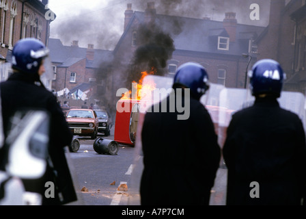 Handsworth Riots, Birmingham, England. 1985 The second Handsworth riots ...