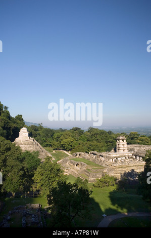 Mayan site of Palenque Chiapas Province Mexico 2005 Stock Photo - Alamy