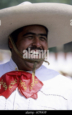 Mexico, Federal District, Mexico City, Charro rider and his gun Stock ...