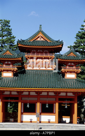 Japan, Honshu Island, Kyoto, Heian shintoist sanctuary Stock Photo - Alamy