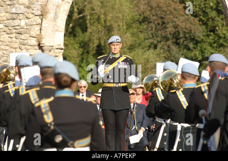 Conductor leading a military band Stock Photo: 11890374 - Alamy