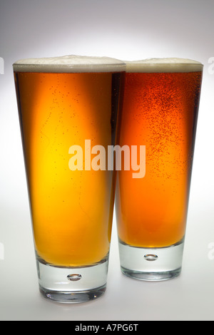 Traditional light Pale Ale in studio Stock Photo - Alamy