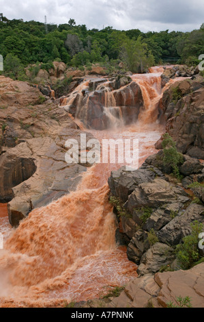 Crocodile River, Waterfall, Nelspruit, South-Africa, Africa Stock Photo ...