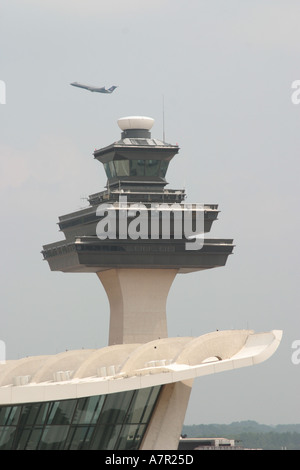Air Traffic Control Tower Dulles International Airport Virginia ...