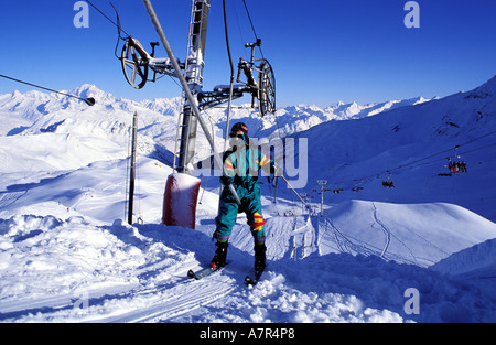 Les Arcs - Savoie - France Stock Photo - Alamy