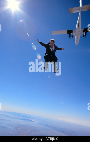 An image of a man falling down a flight of stairs Stock Photo - Alamy