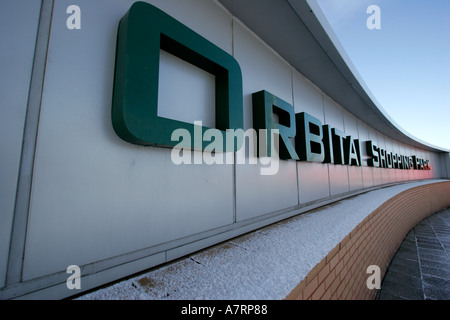 Modern architecture buildings at Orbital Shopping Park developed by ...