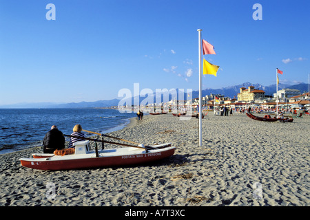 Tuscany - Versilia - Viareggio beach Stock Photo - Alamy