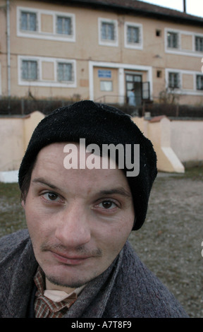 Vulcan psychiatric hospital Romania Stock Photo - Alamy