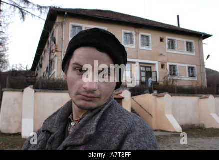 Vulcan psychiatric hospital Romania Stock Photo - Alamy